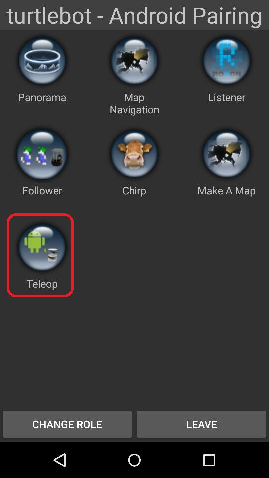 アンドロイドスマホからTurtlebotを動かそう！ – demura.net