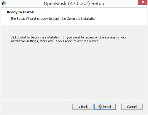 OpenKiosk: 無人情報端末化 – demura.net