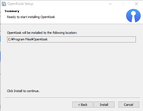 OpenKiosk: PCを無人情報端末化 – demura.net