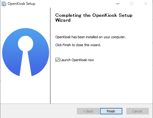OpenKiosk: PCを無人情報端末化 – demura.net