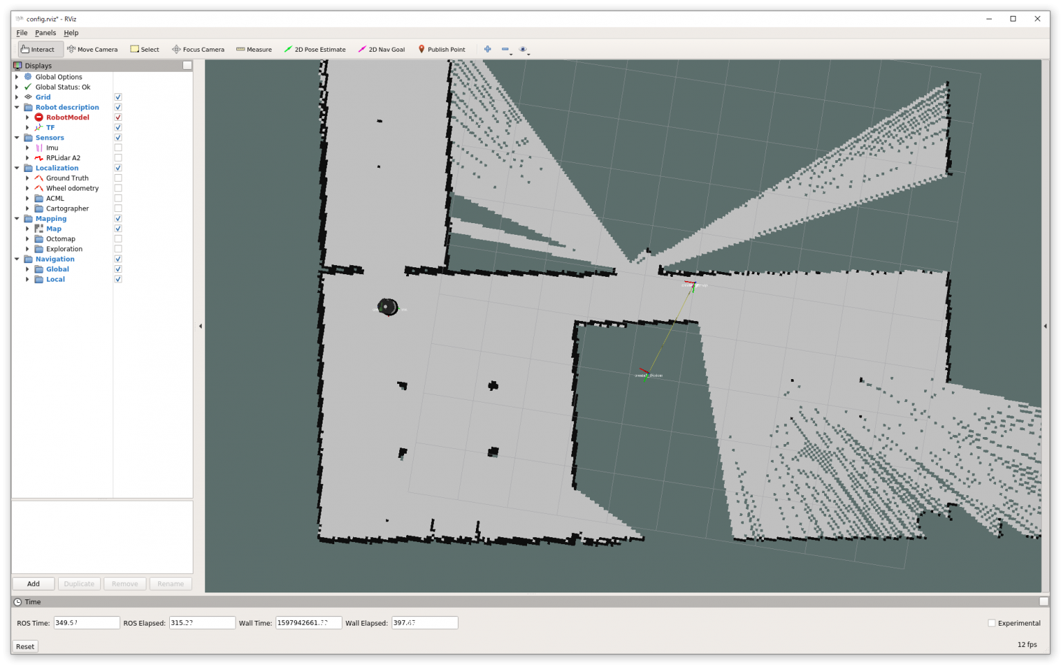 HARD2020：シミュレータでの地図作成と自己位置推定 – demura.net