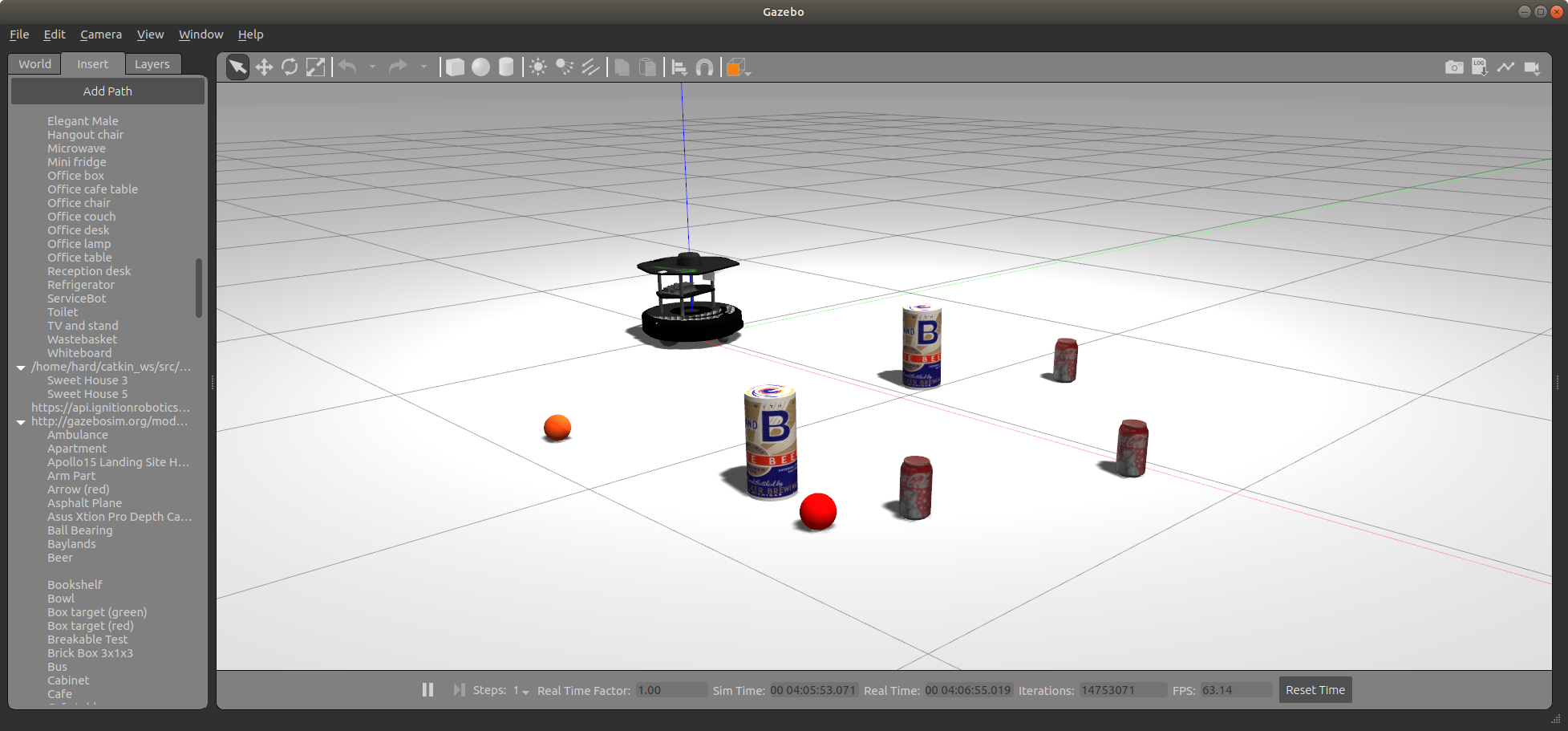 ロボットプログラミングⅡ-2021：ROS2演習12 – 基礎的な物体検出器をPythonで作ろう！で画像処理をしよう！ – demura.net