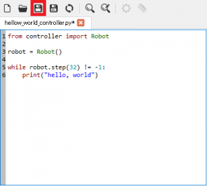Webots講座2-2022：プログラミングしよう！(Python) – demura.net