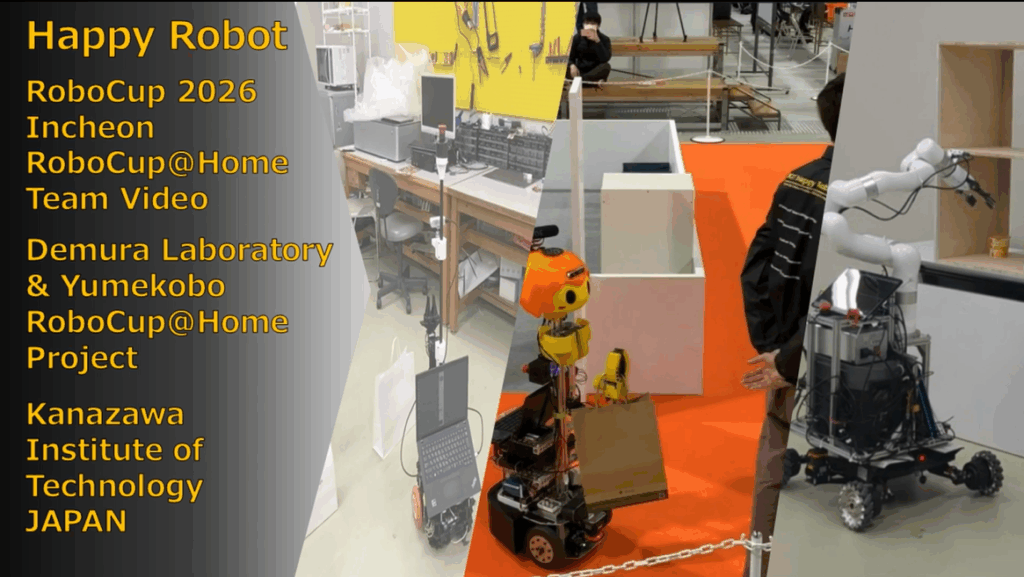 Happy Robot for RoboCup2026 – demura.net